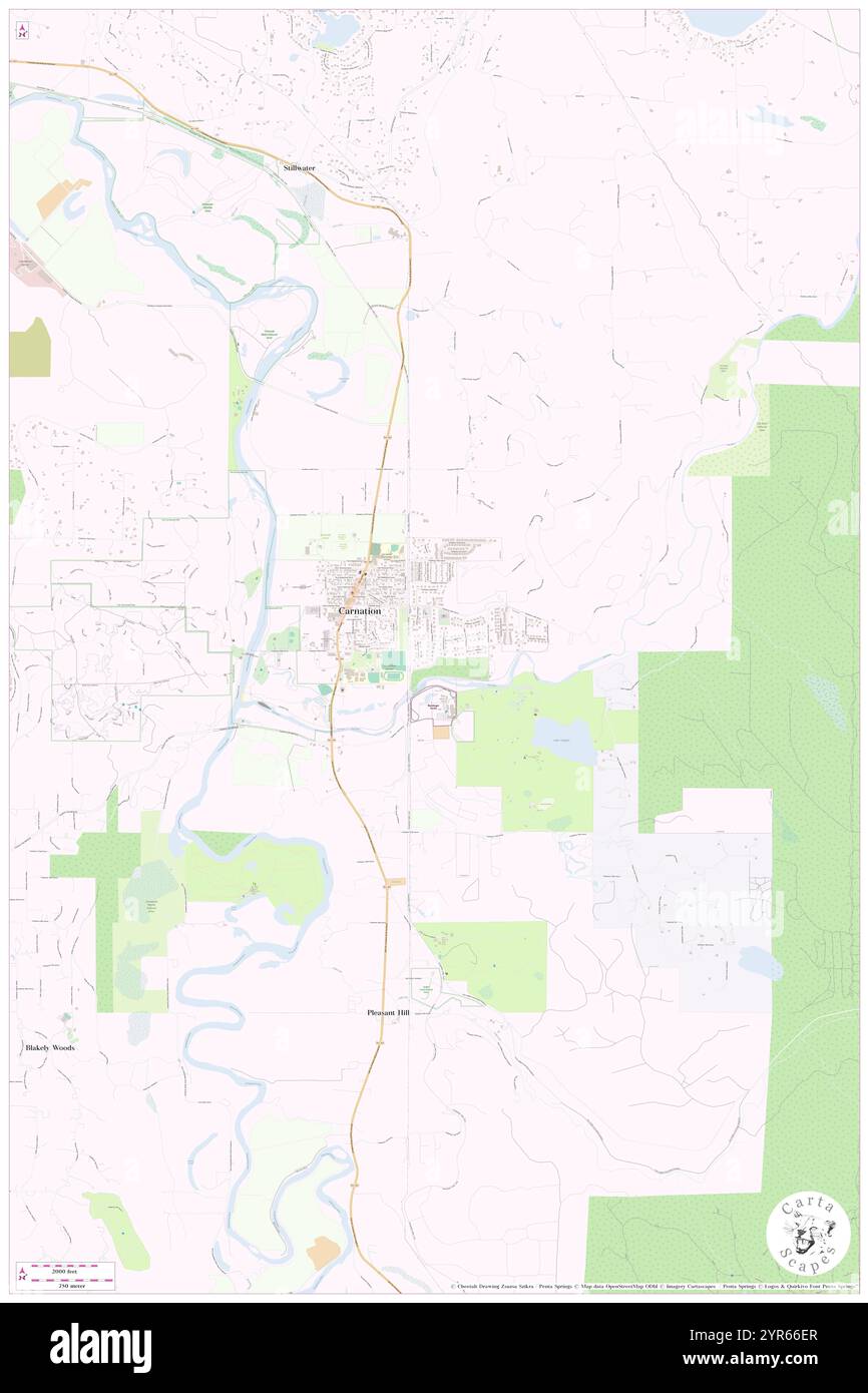 Carnation washington map Cut Out Stock Images & Pictures - Alamy