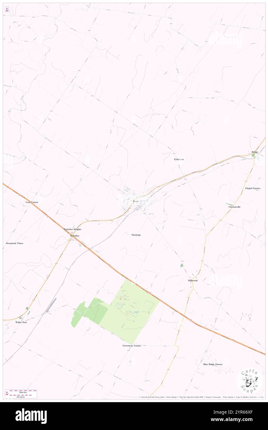 Boyce map Cut Out Stock Images & Pictures - Alamy