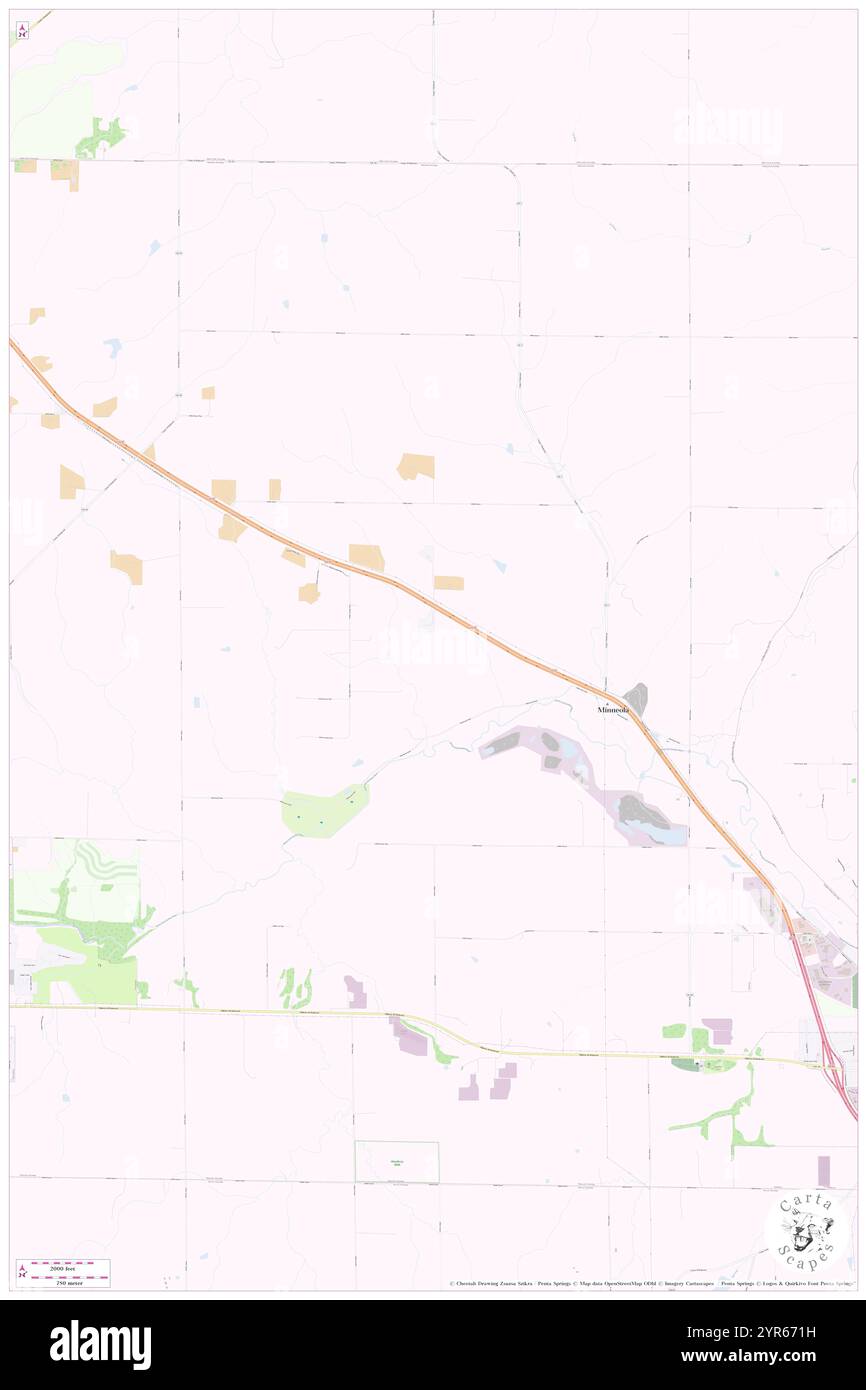 Map of minneola hi-res stock photography and images - Alamy