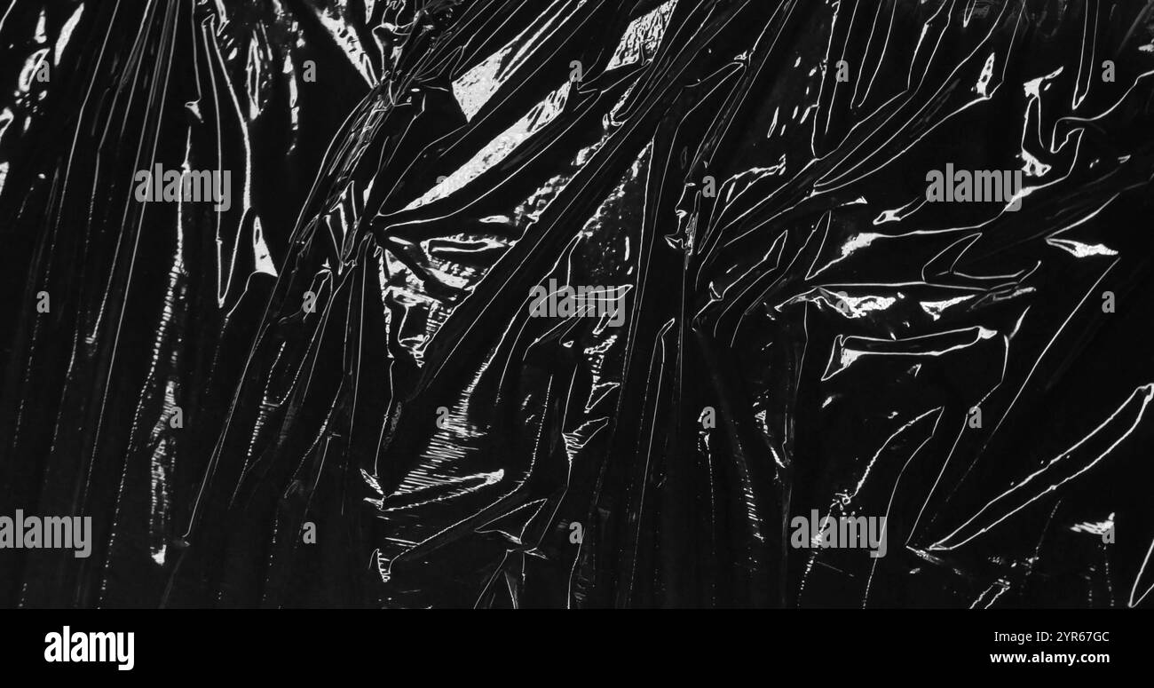 Glossy Black Plastic Texture