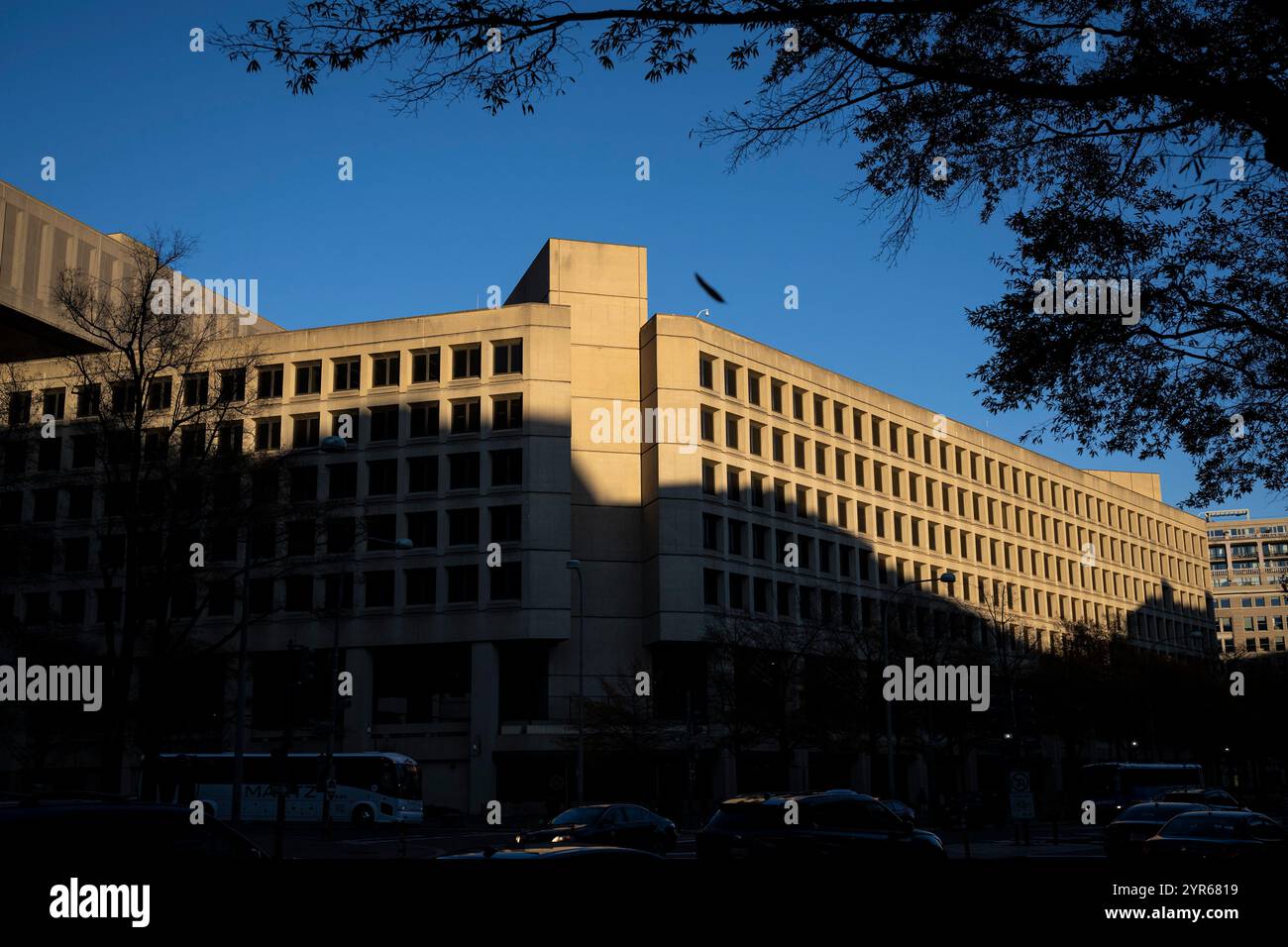 A general view of the J. Edgar Hoover Federal Bureau of Investigation ...