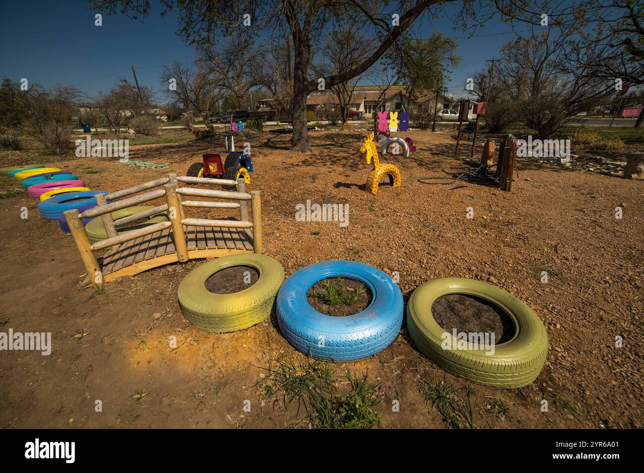 April 2021, Garden of Eden, Texas, USA - Garden of Eden local park ...