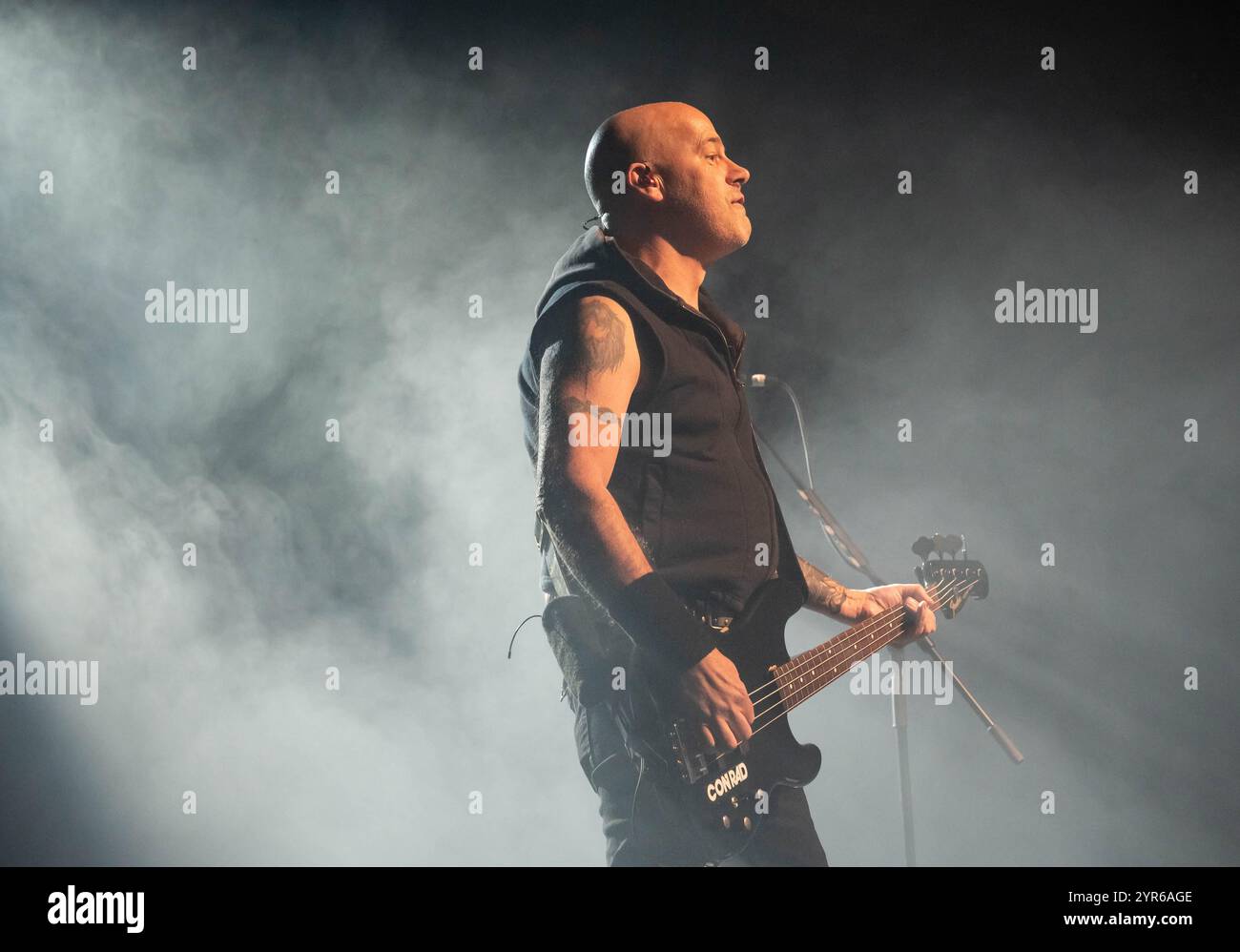 Stump Monroe of The Almighty performing at Barrowland, Glasgow, 30th ...