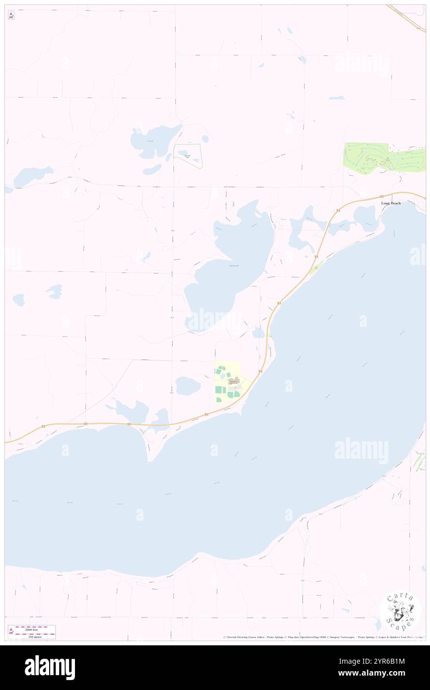 Minnewaska map hi-res stock photography and images - Alamy