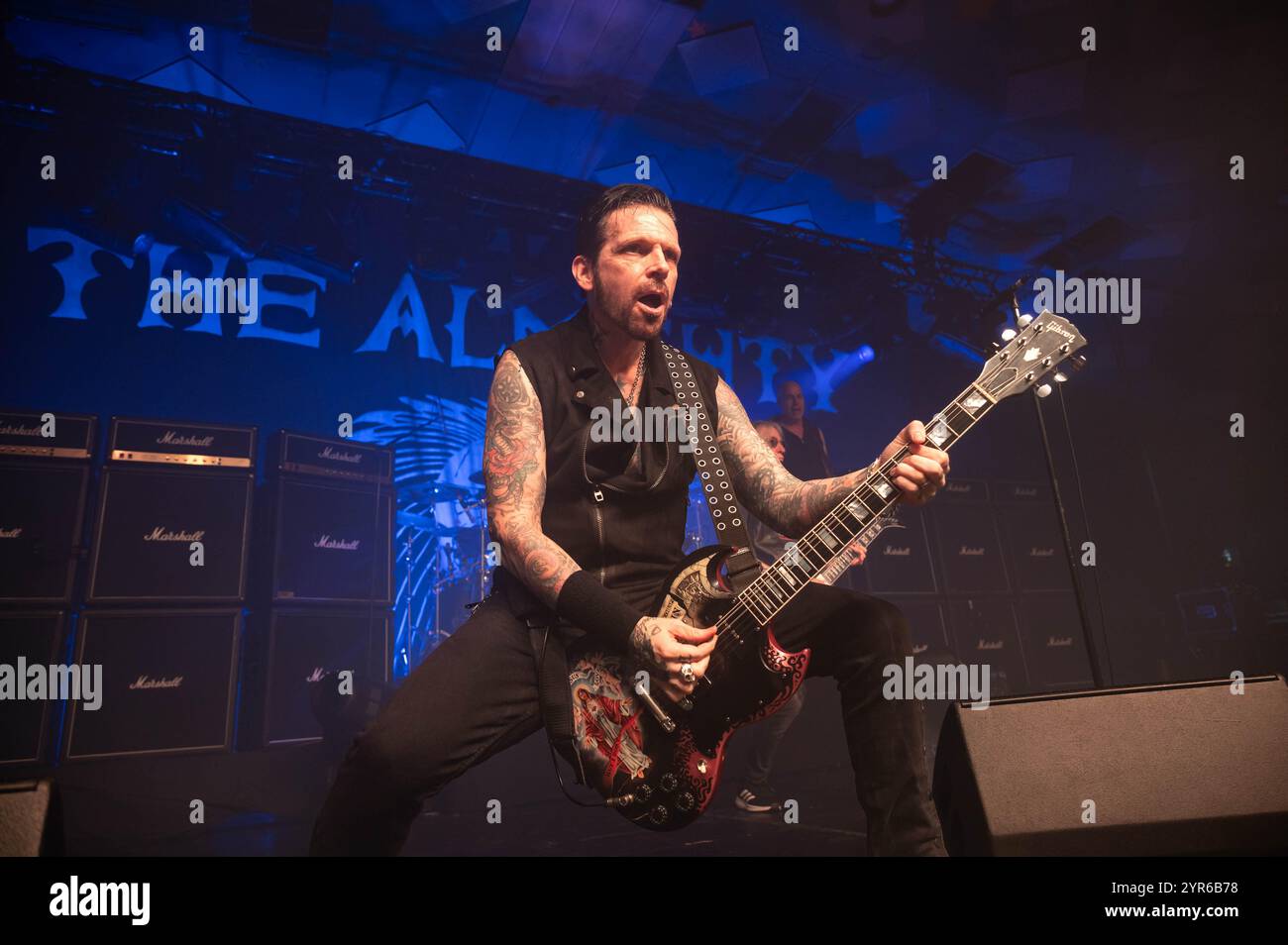 Ricky Warwick of The Almighty performing at Barrowland, Glasgow, 30th ...