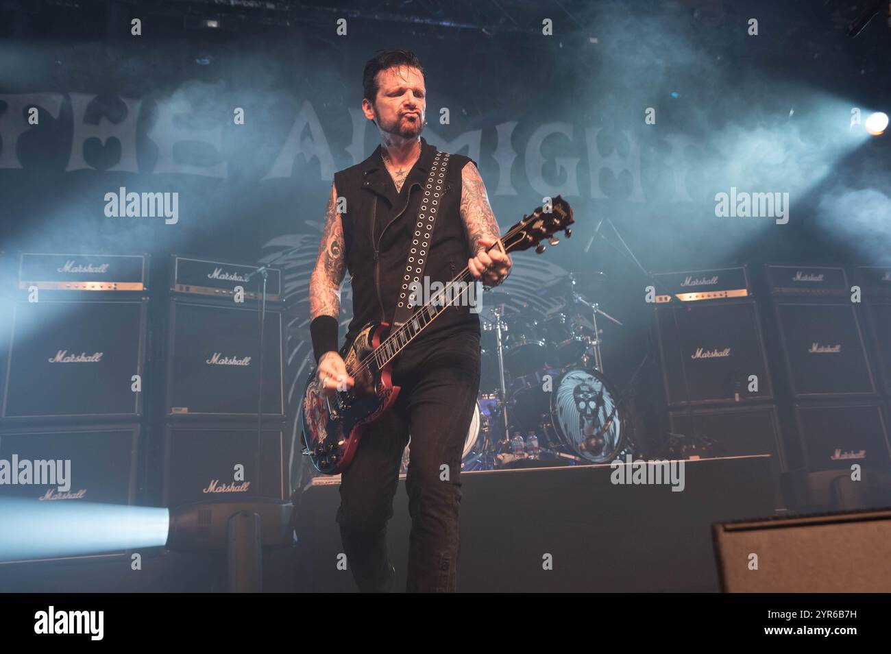 Ricky Warwick of The Almighty performing at Barrowland, Glasgow, 30th ...