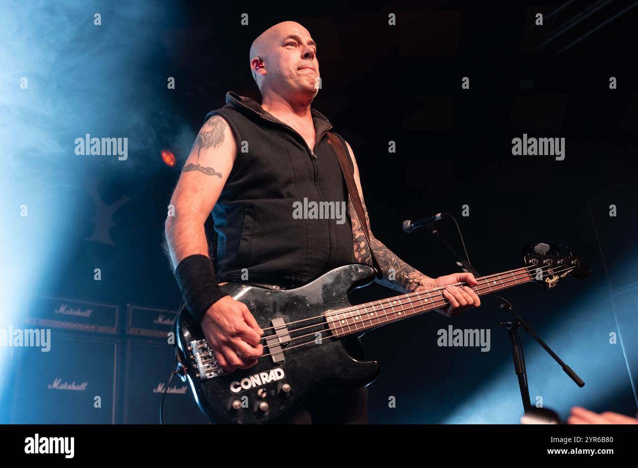 Stump Monroe of The Almighty performing at Barrowland, Glasgow, 30th ...