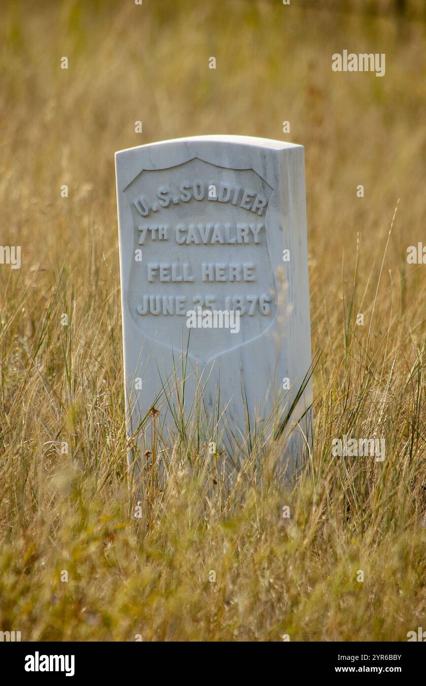 Custer battlefield national cemetery hi-res stock photography and images - Alamy