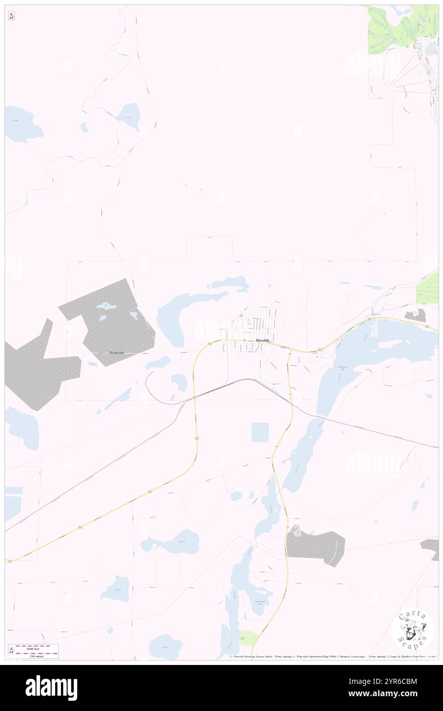 Biwabik map hi-res stock photography and images - Alamy