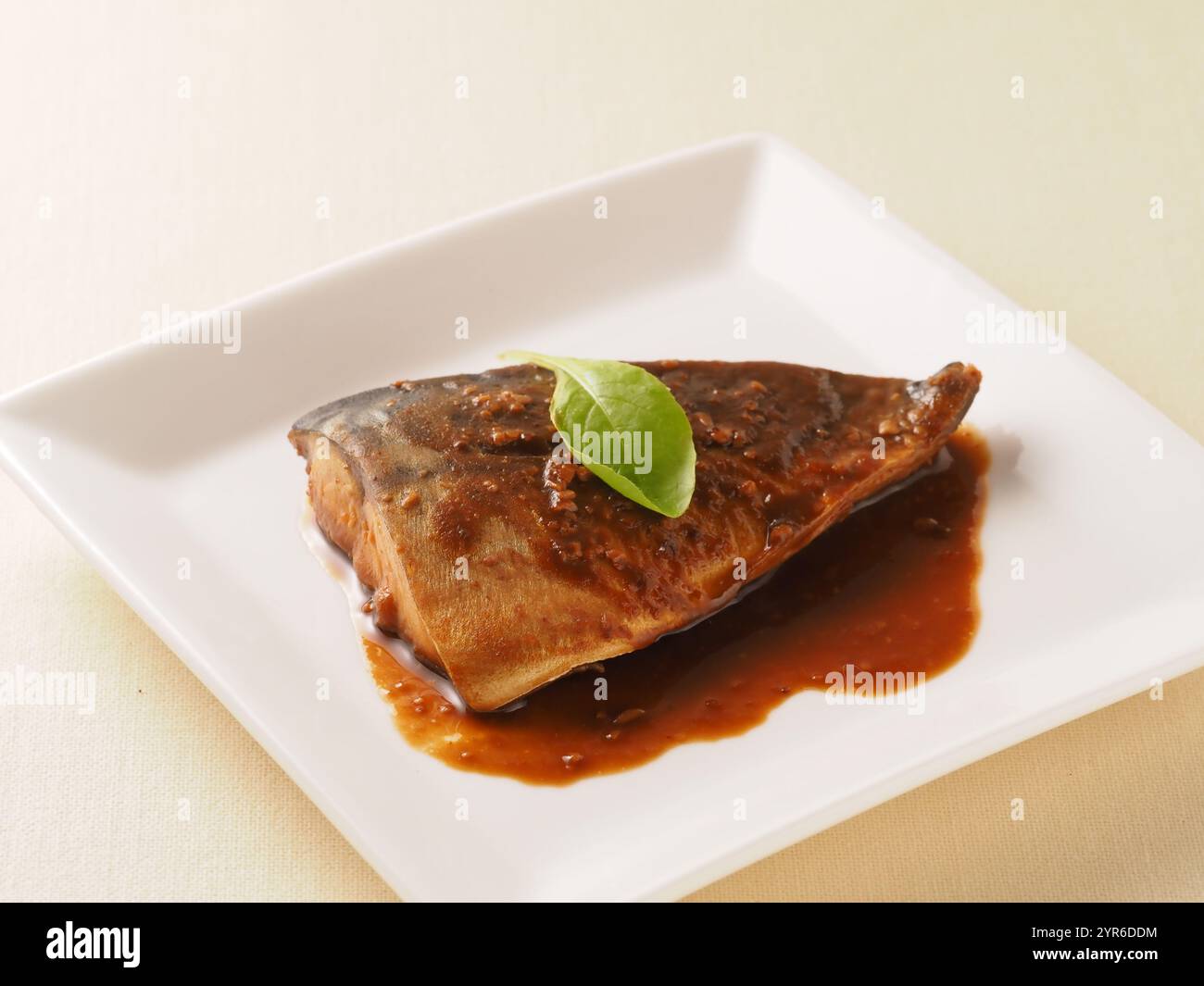 Mackerel simmered in miso hi-res stock photography and images - Alamy