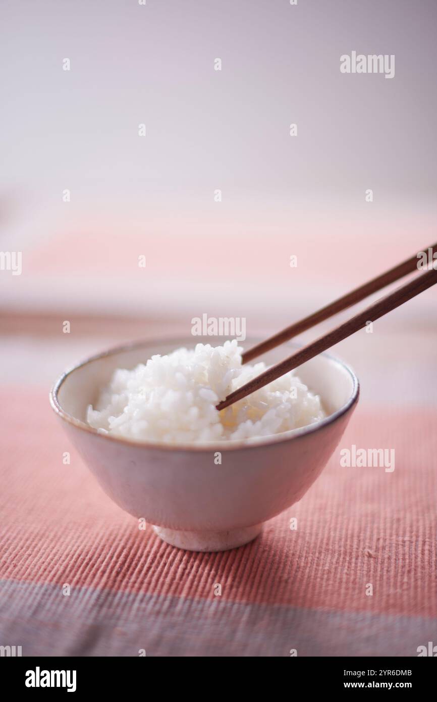 a serving of rice Stock Photo - Alamy