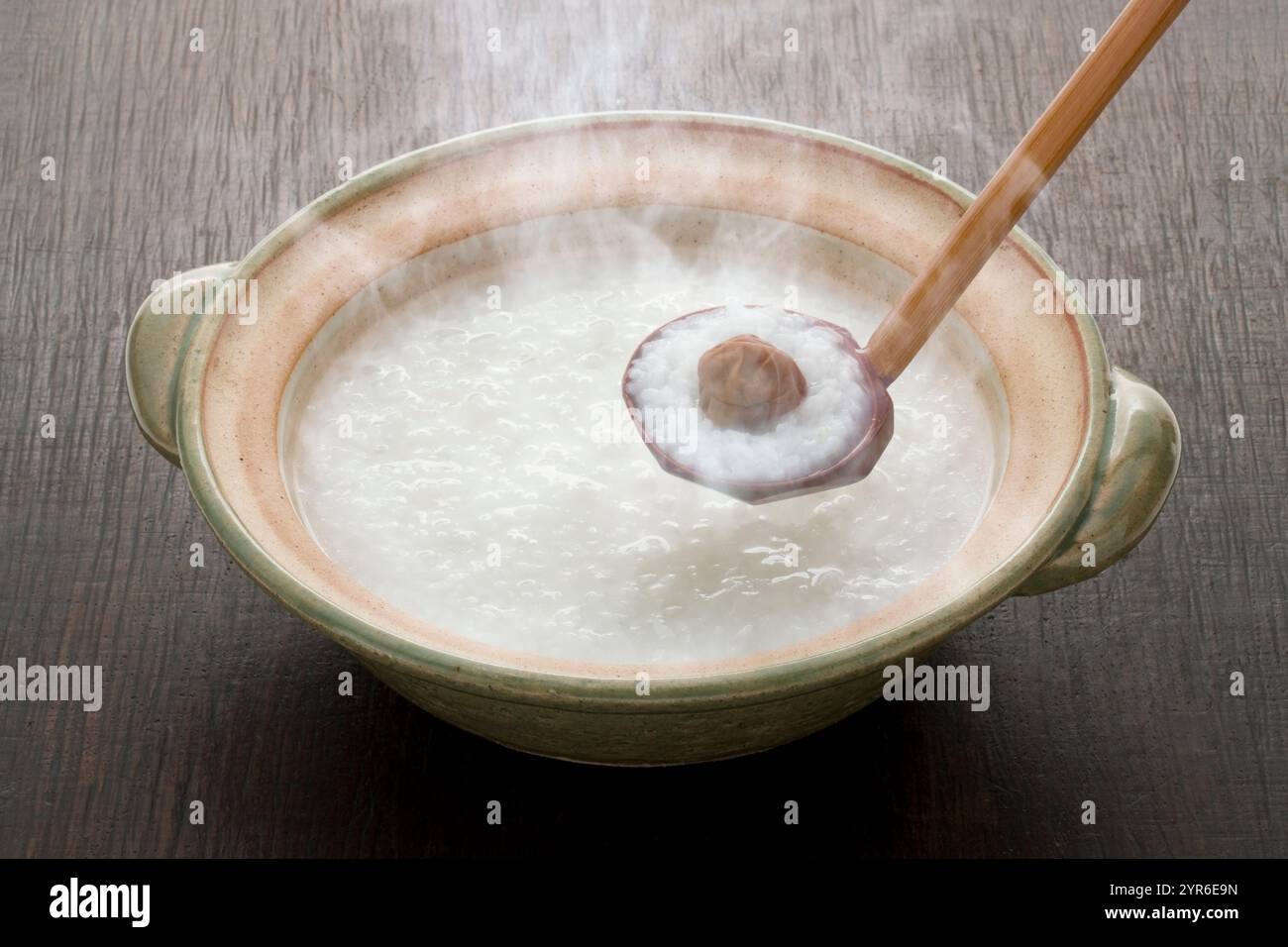 Rice gruel and rice balls Stock Photo - Alamy