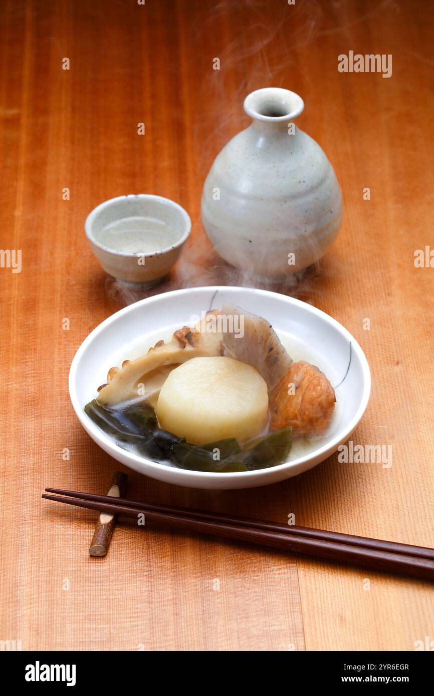 Japanese meal with sake hi-res stock photography and images - Alamy