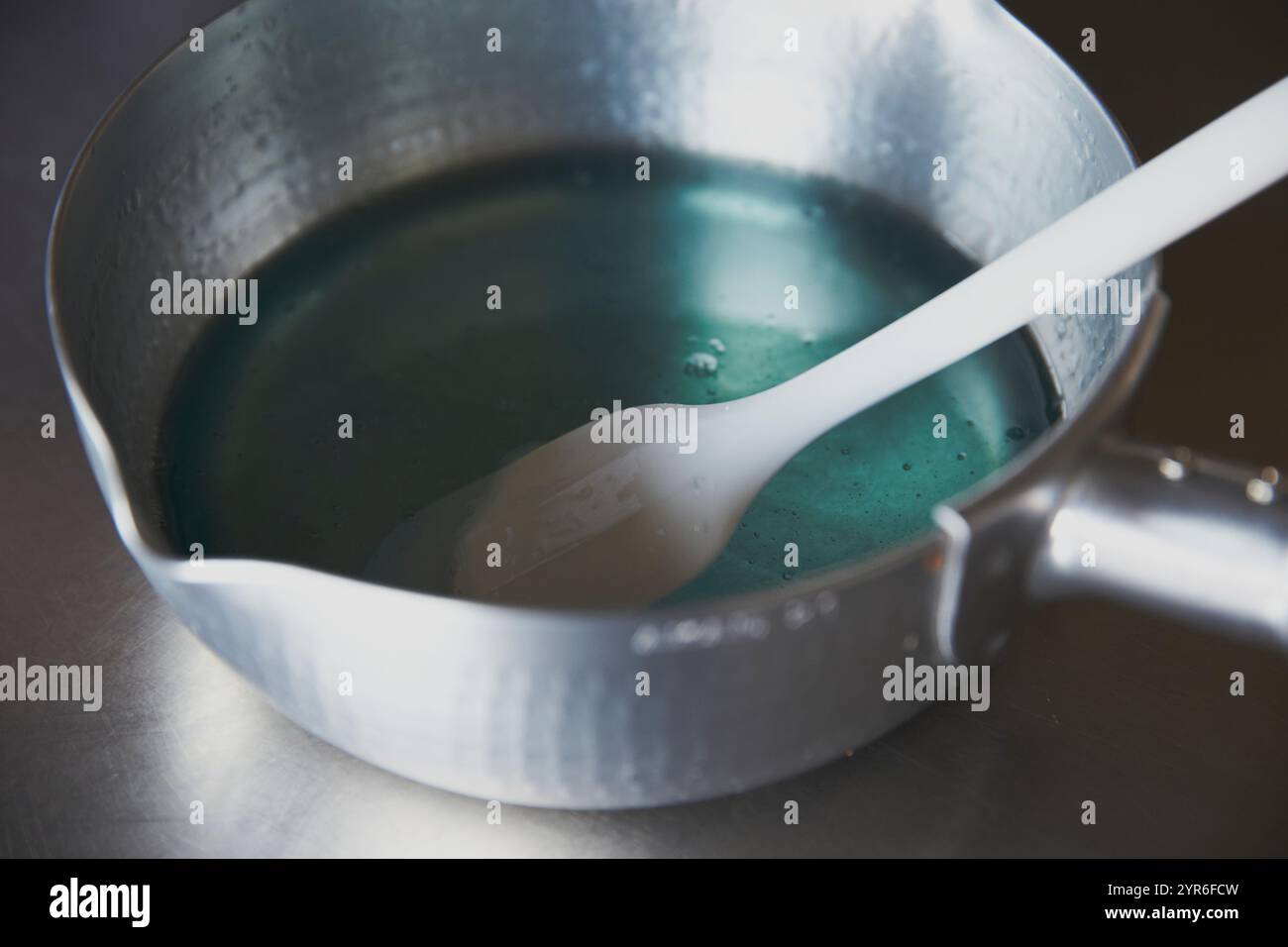 Coloured agar liquid Stock Photo - Alamy