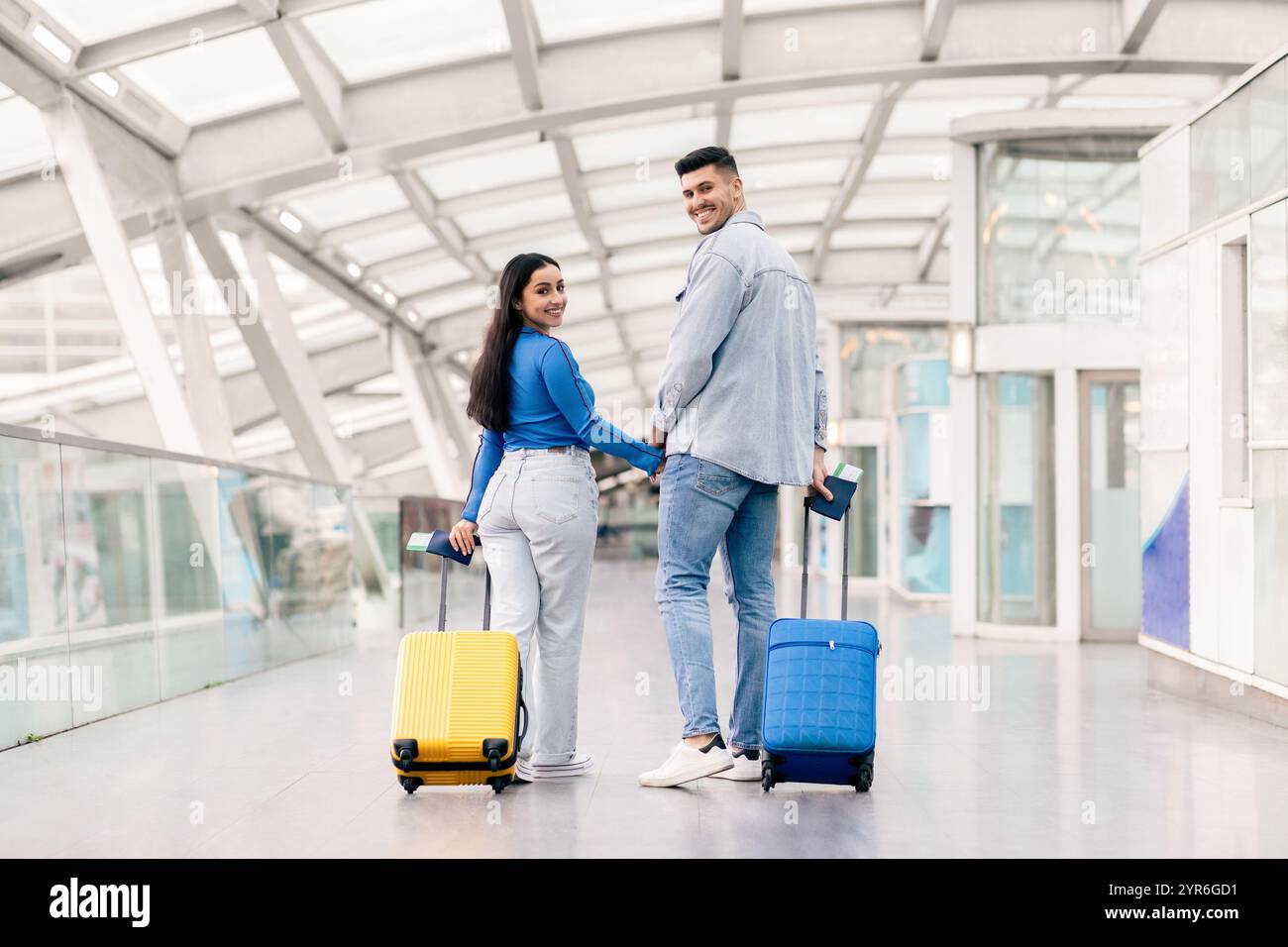 Enjoying excitement travel tickets hi-res stock photography and images ...
