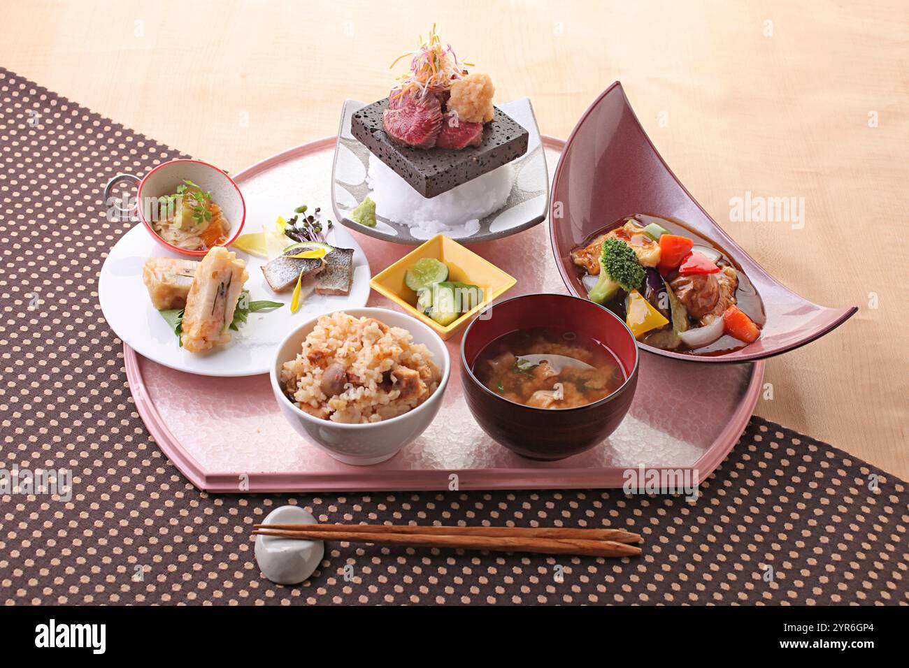 Autumn luxury set meal Stock Photo - Alamy