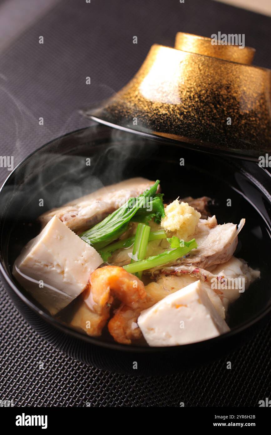 Fish guts soup Stock Photo - Alamy