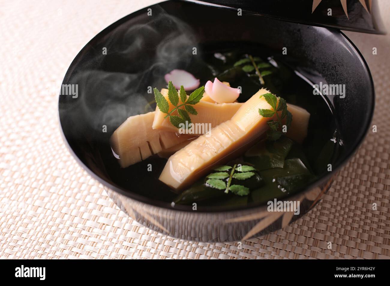 Bamboo shoot soup hi-res stock photography and images - Alamy