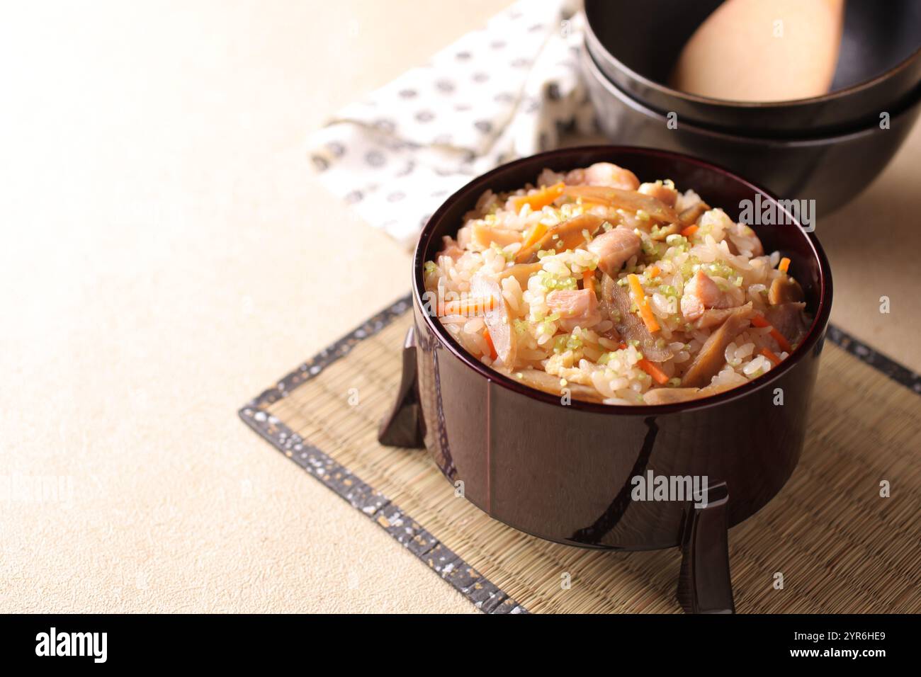 Gomoku Gohan Rice _ Gomoku gohan : photos de stock et illustrations ...