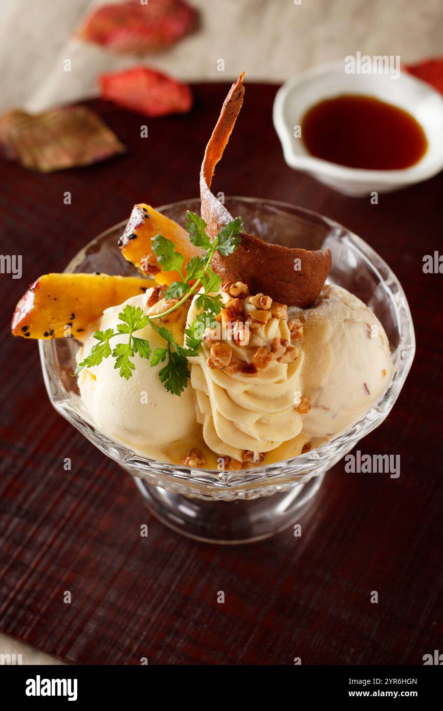 Sweet potato parfait Stock Photo - Alamy