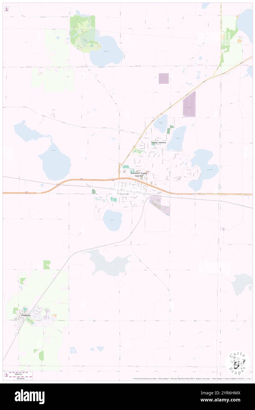 Carver minnesota map Cut Out Stock Images & Pictures - Alamy
