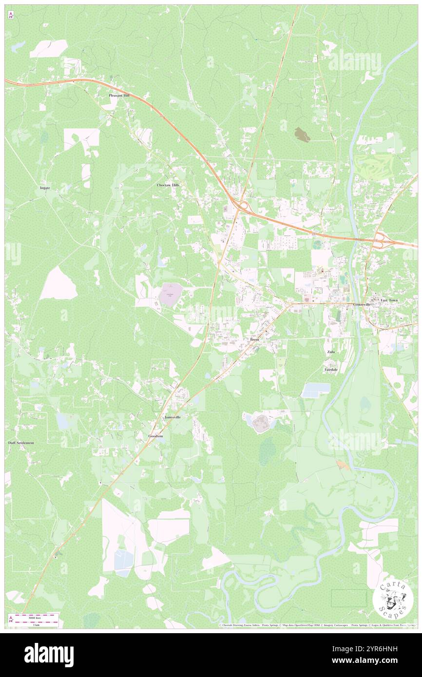 Brent map Cut Out Stock Images & Pictures - Alamy