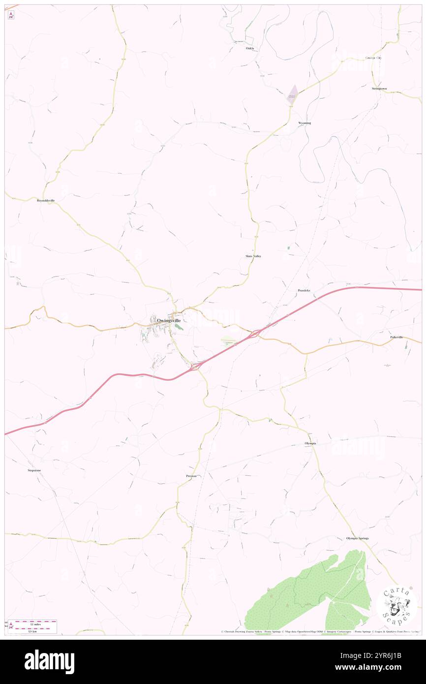 Bath kentucky map hi-res stock photography and images - Alamy