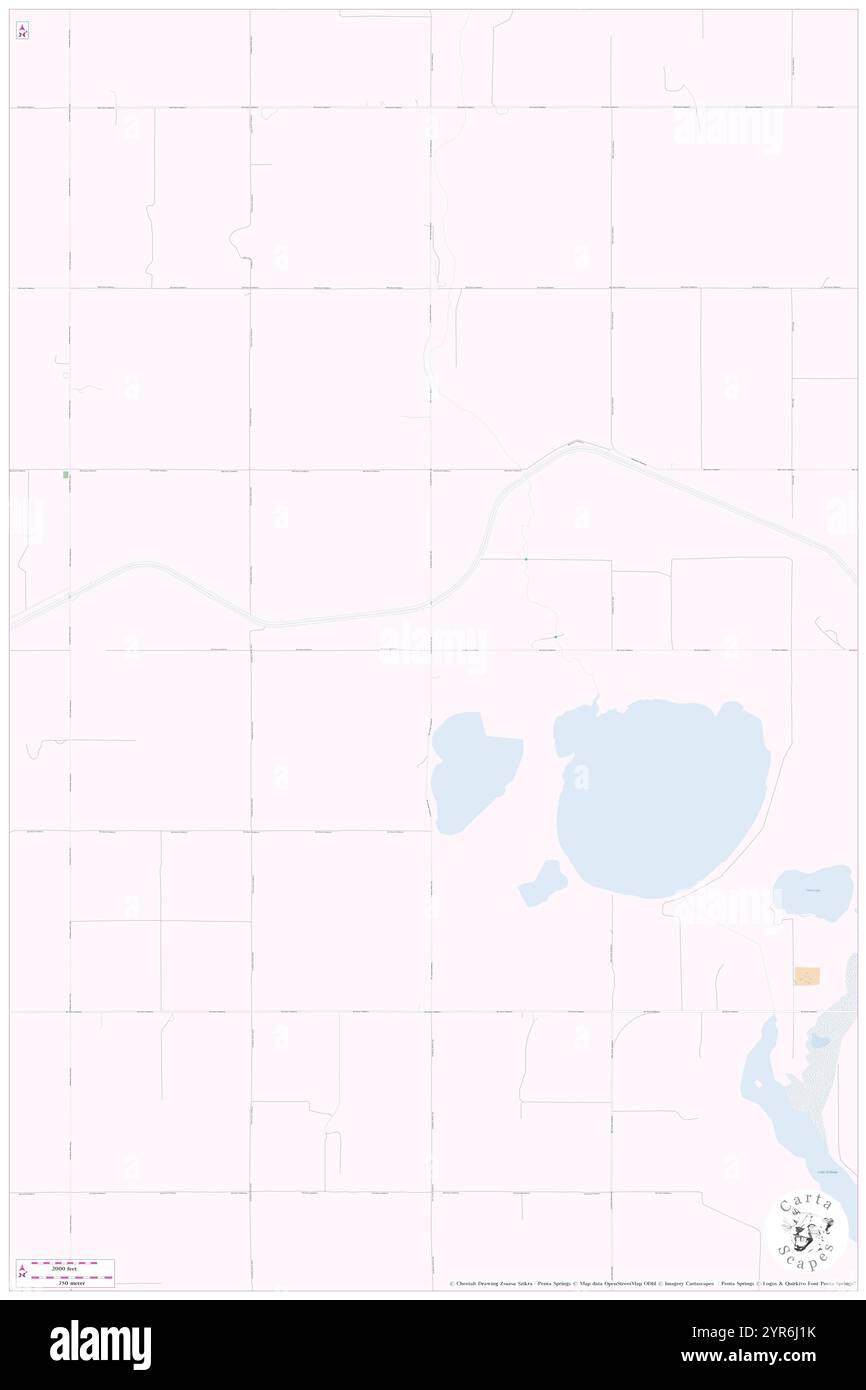 Map of north dakota turtle lake hi-res stock photography and images - Alamy