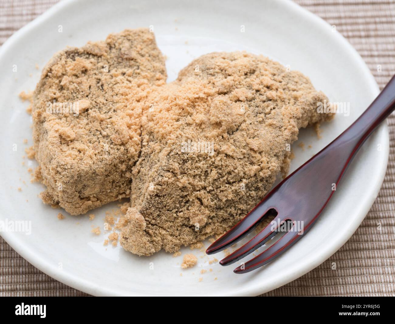 Bracken starch rice cake Stock Photo - Alamy