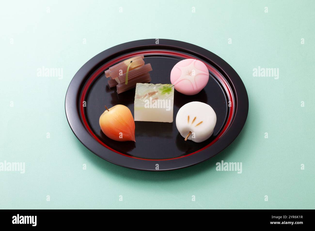 Plate traditional japanese sweets hi-res stock photography and images ...