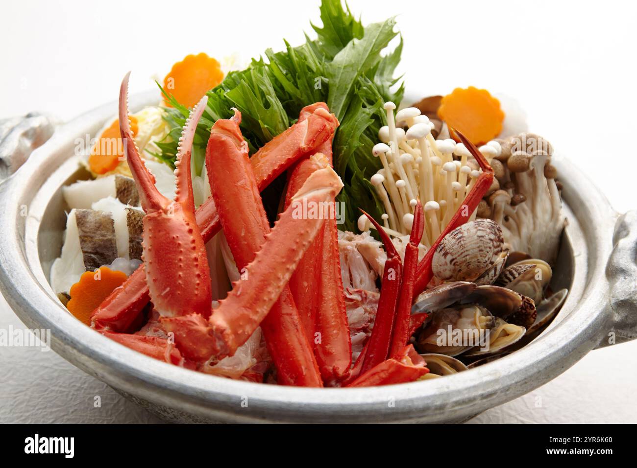 Hokkaido seafood pot Stock Photo - Alamy