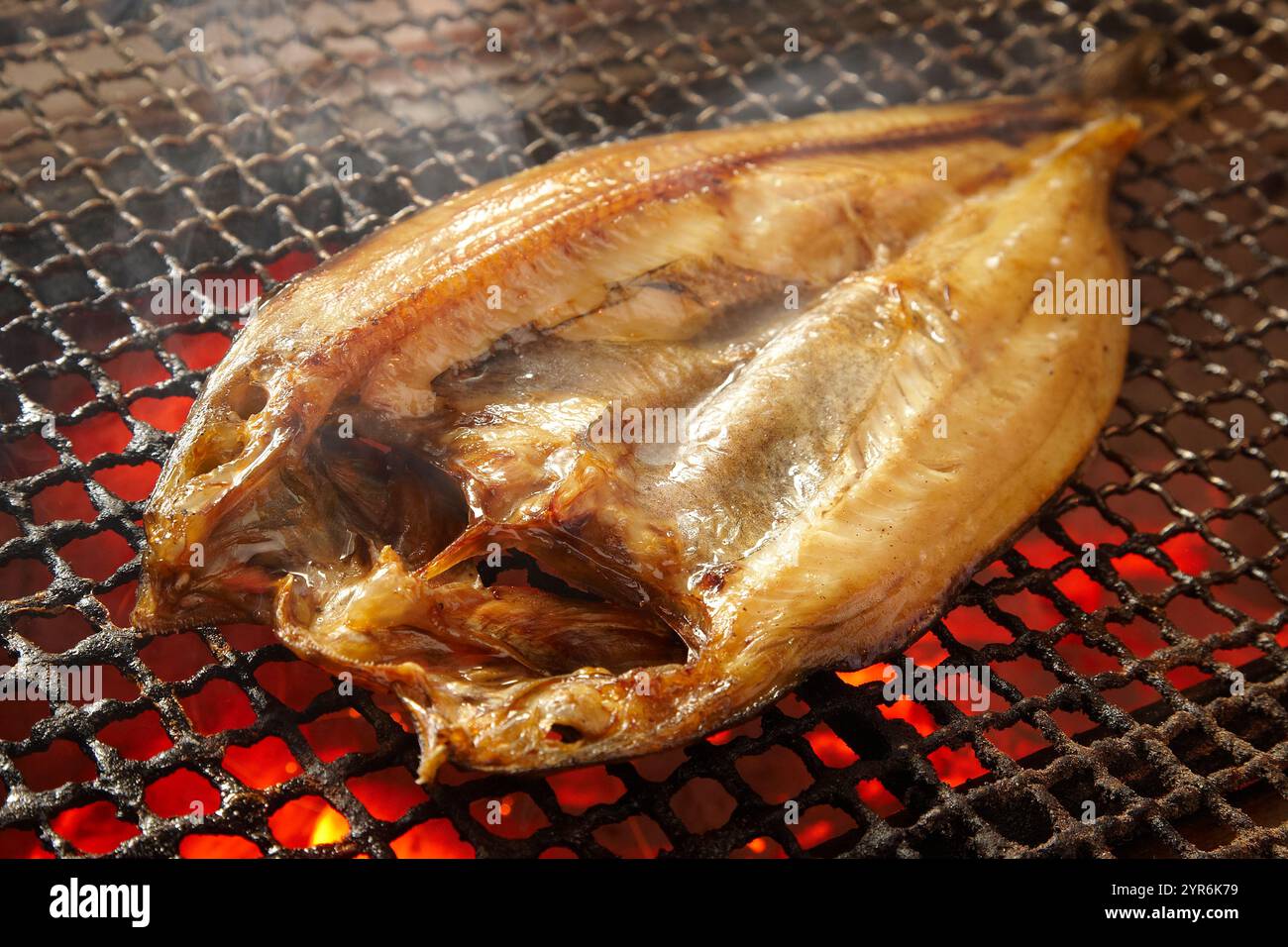 Grilled Atka mackerel Stock Photo - Alamy