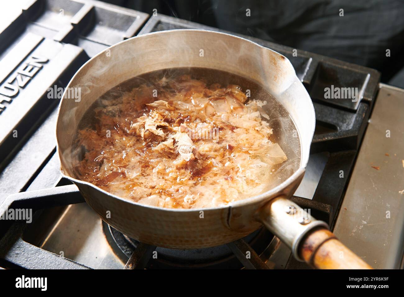 The process of making bonito broth Stock Photo - Alamy