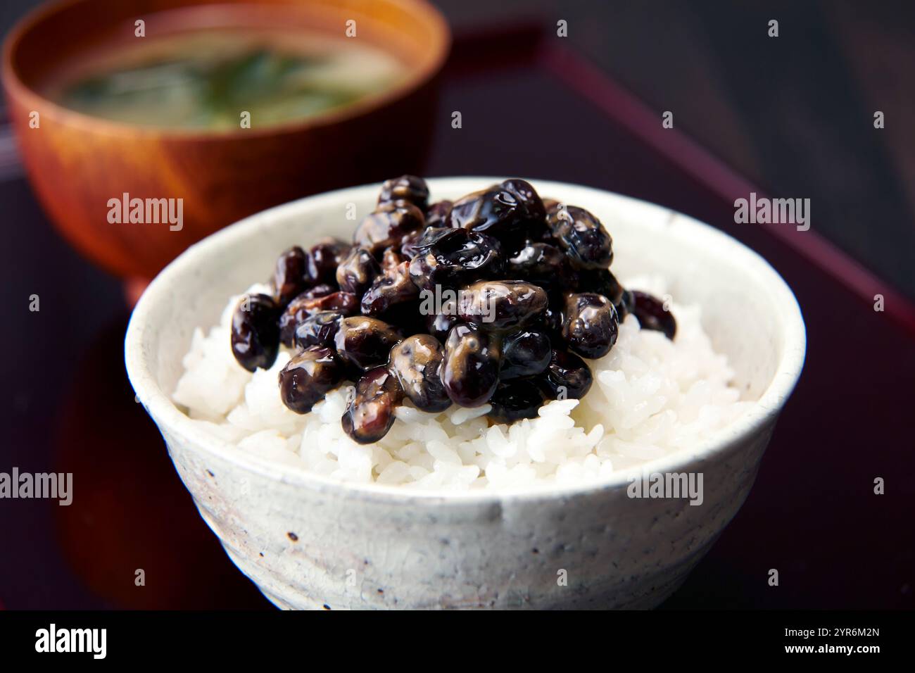 Natto soybeans hi-res stock photography and images - Alamy