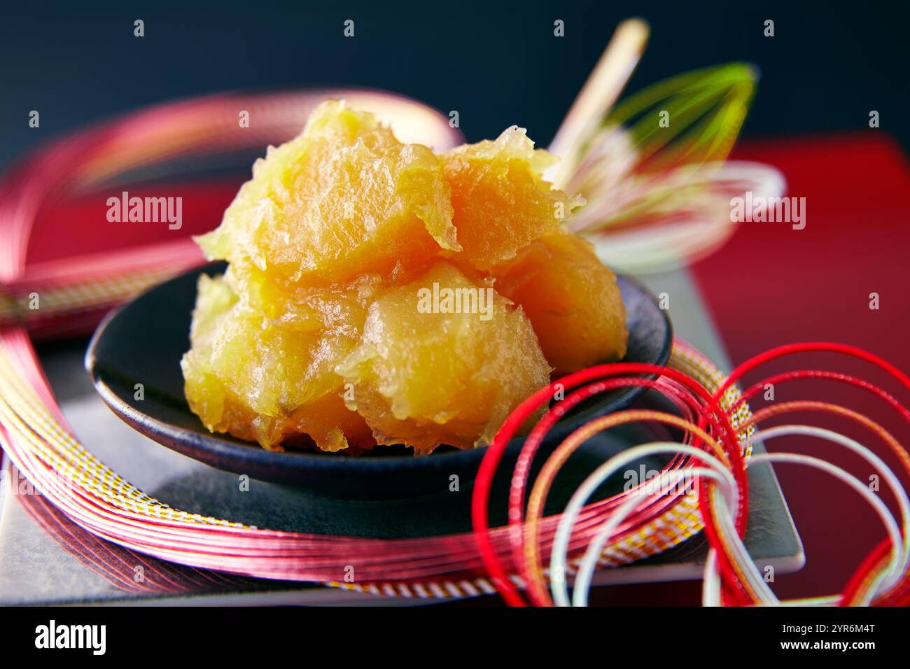 Chestnut mashed sweet potatoes Stock Photo - Alamy