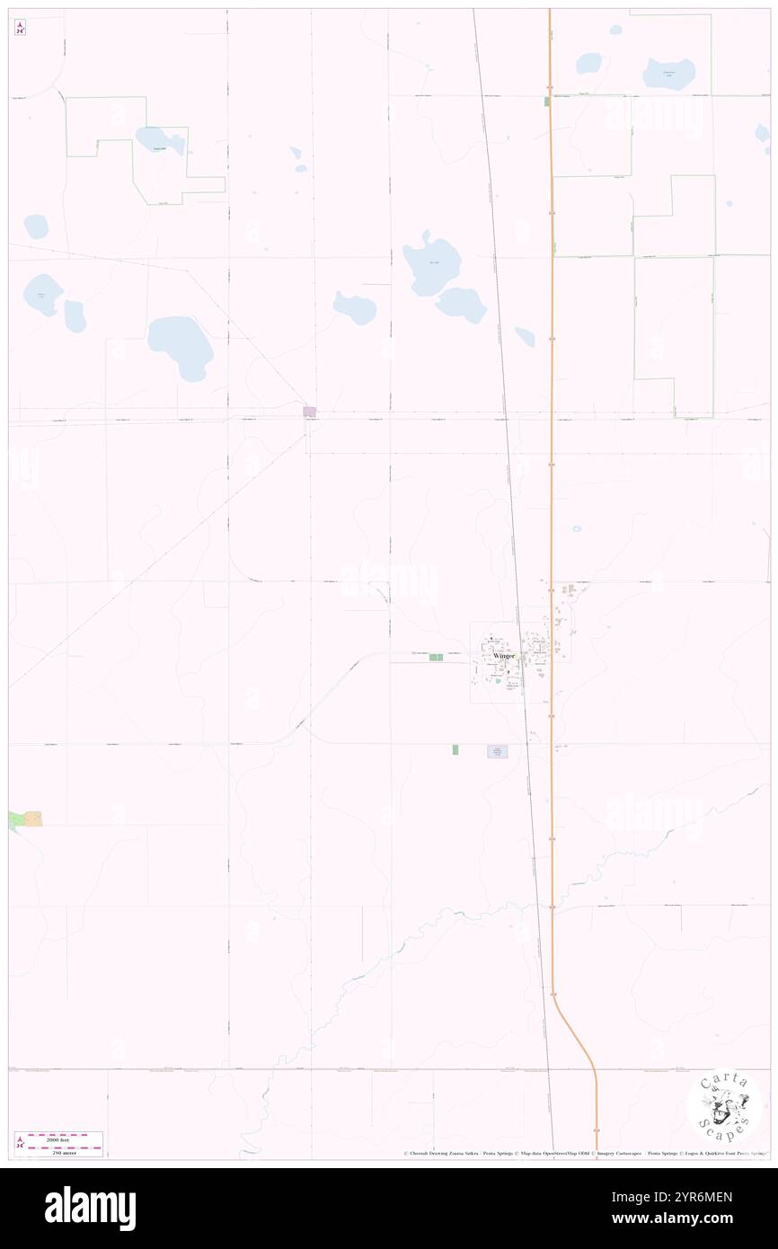 Map of winger hi-res stock photography and images - Alamy