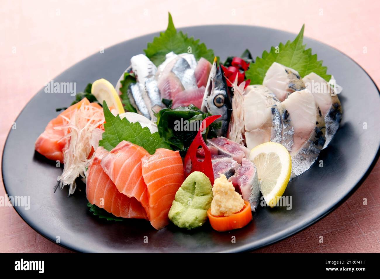 Hokkaido sashimi assortment Stock Photo - Alamy