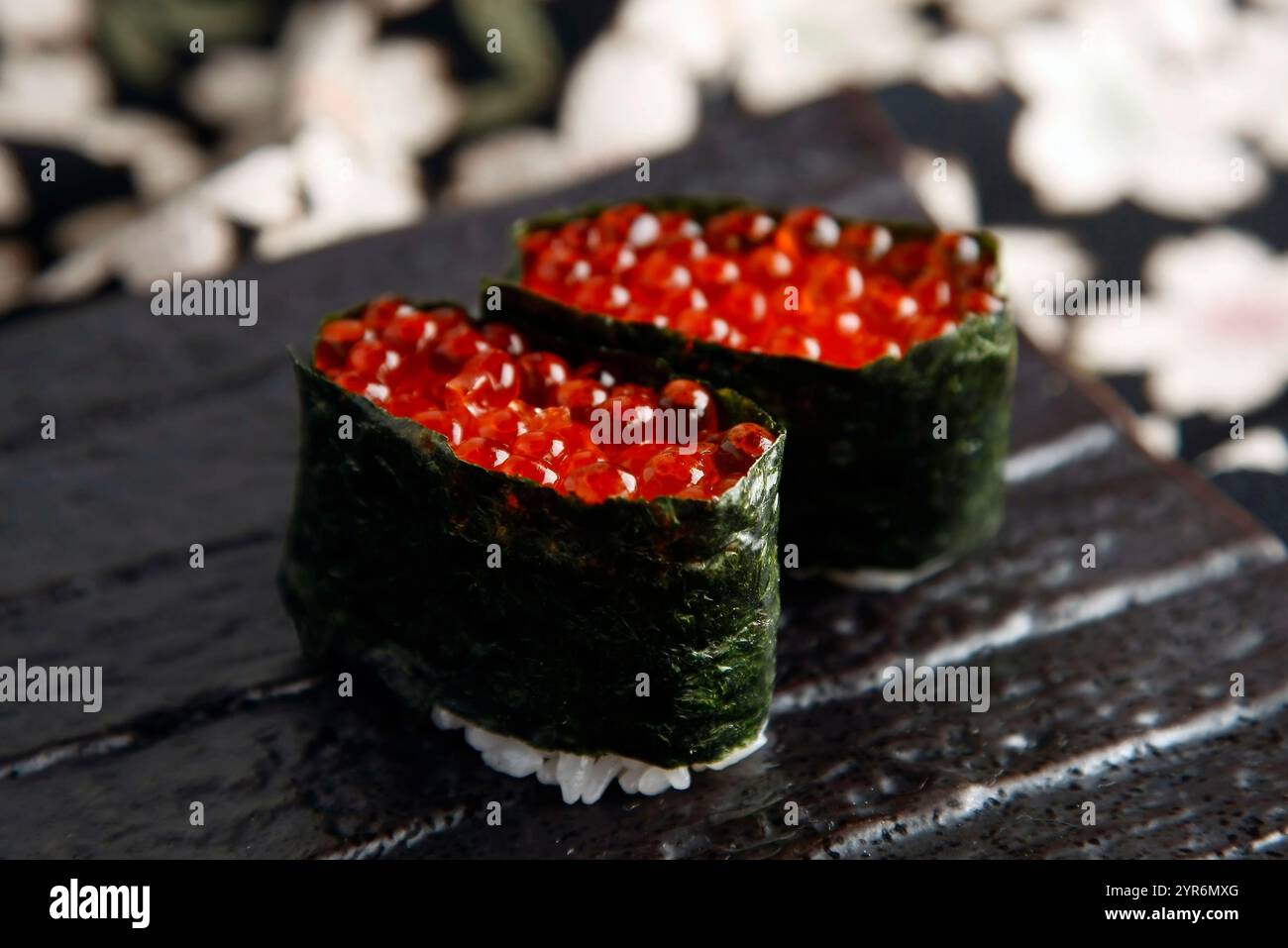 Nigiri sushi salmon delicious hi-res stock photography and images - Alamy