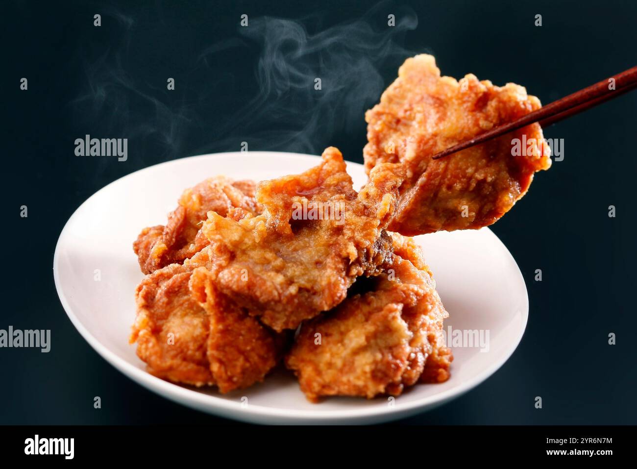big fried chicken Stock Photo - Alamy