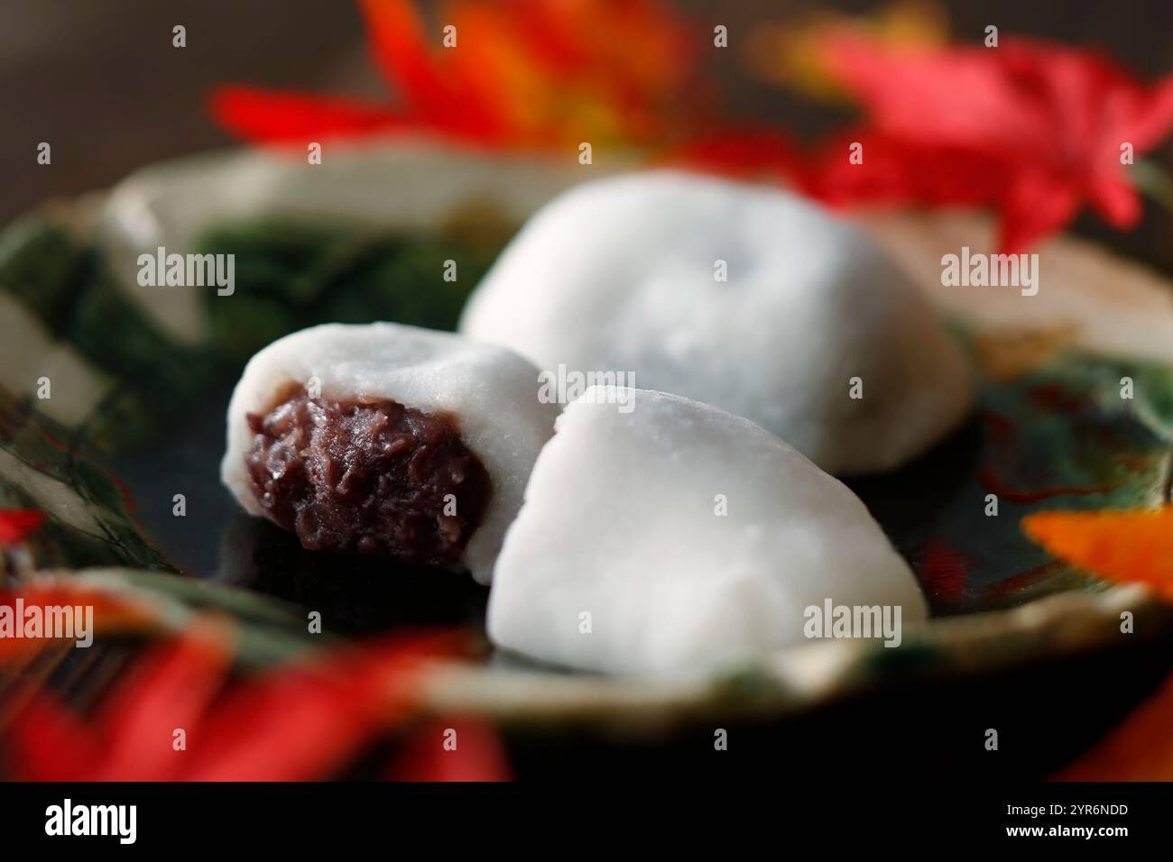 Japanese sweets1plate hi-res stock photography and images - Alamy