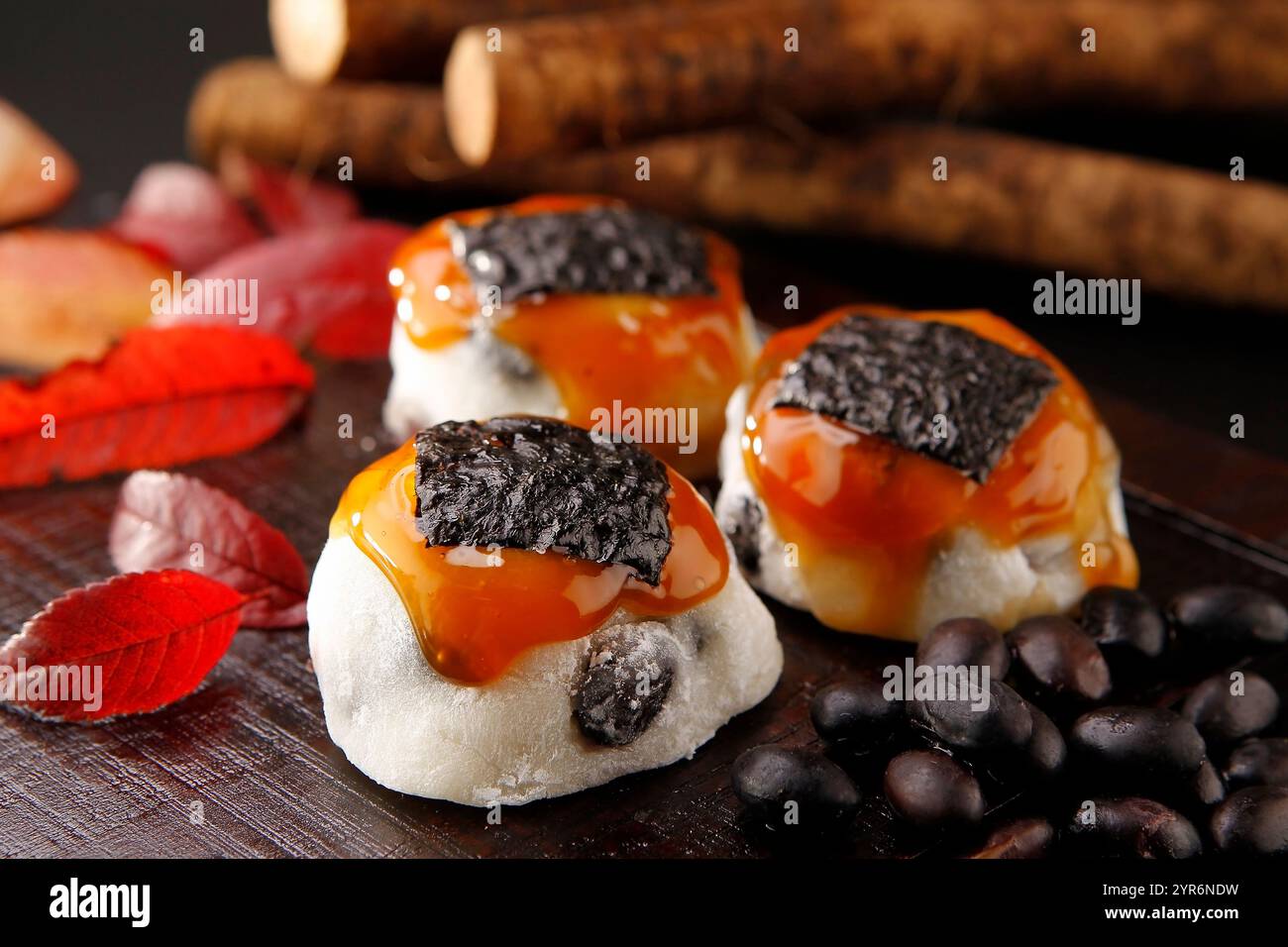 Mitarashi dumplings hi-res stock photography and images - Alamy