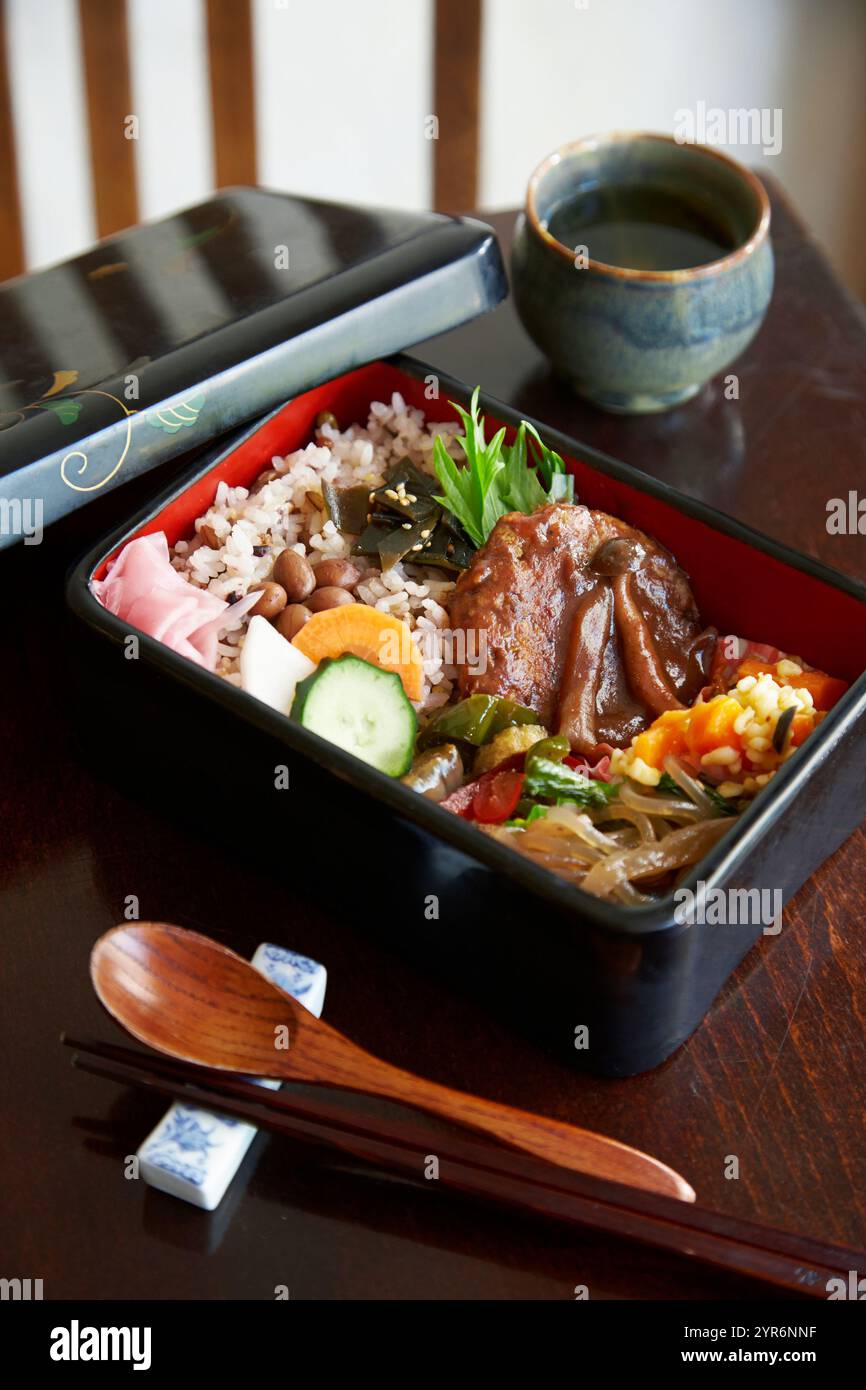 Healthy diet bento Stock Photo - Alamy
