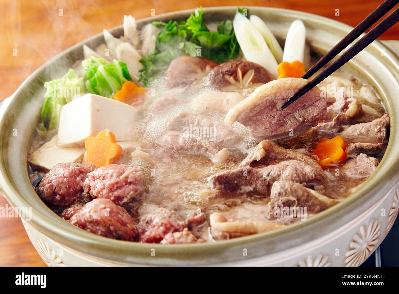 Duck in a pot Stock Photo - Alamy