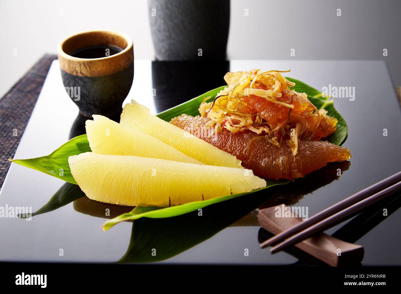 Salted and seasoned herring roe Stock Photo - Alamy