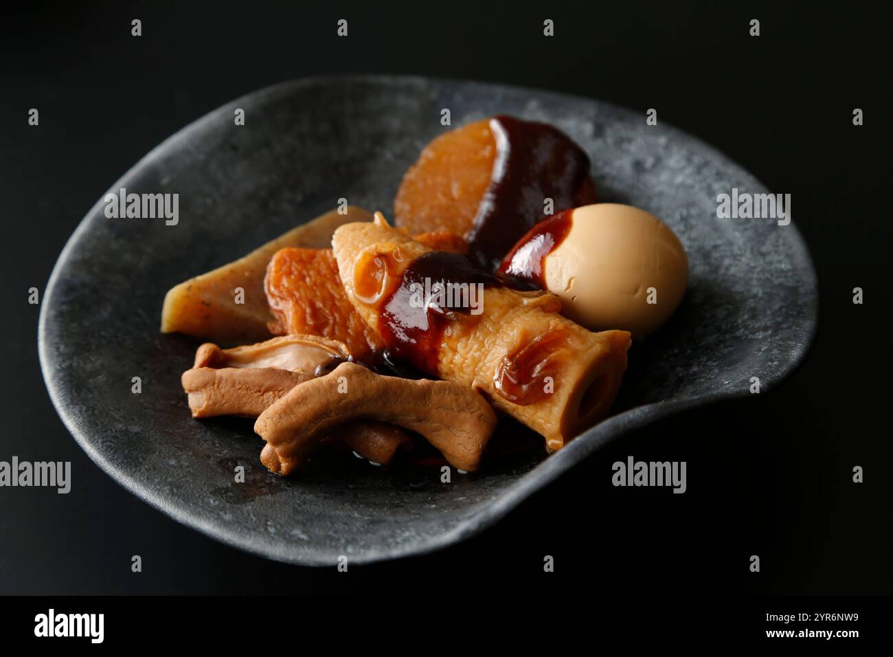Oden with miso sauce Stock Photo - Alamy