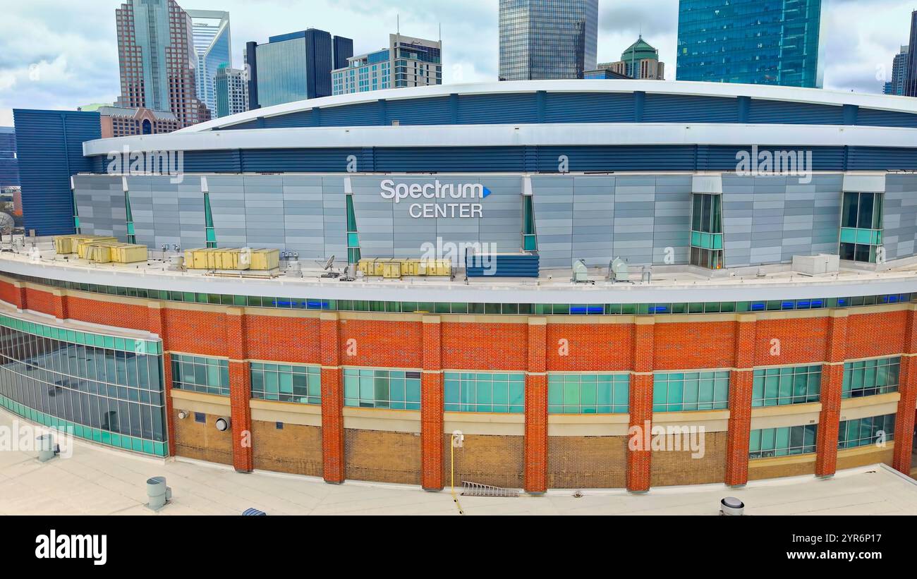 Spectrum Center in Charlotte North Carolina aerial view - CHARLOTTE ...