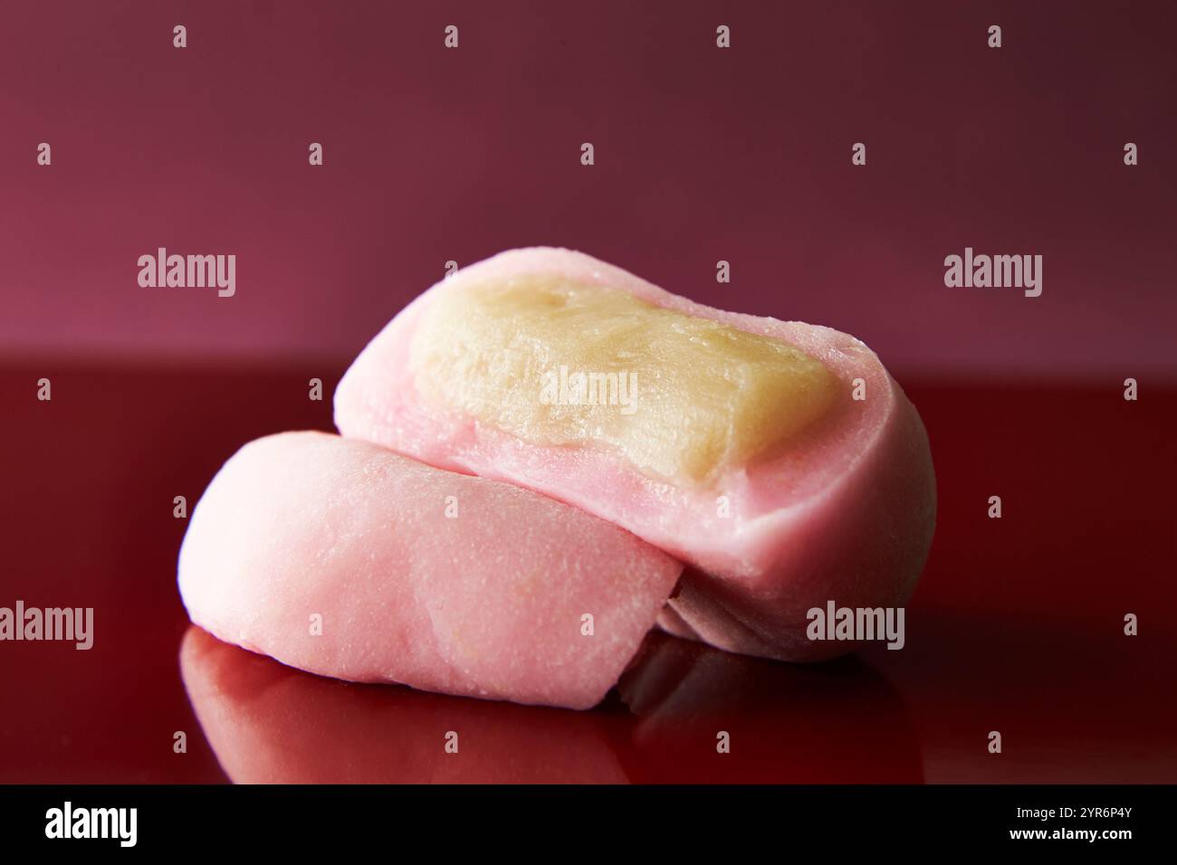 Daifuku white bean paste Stock Photo - Alamy