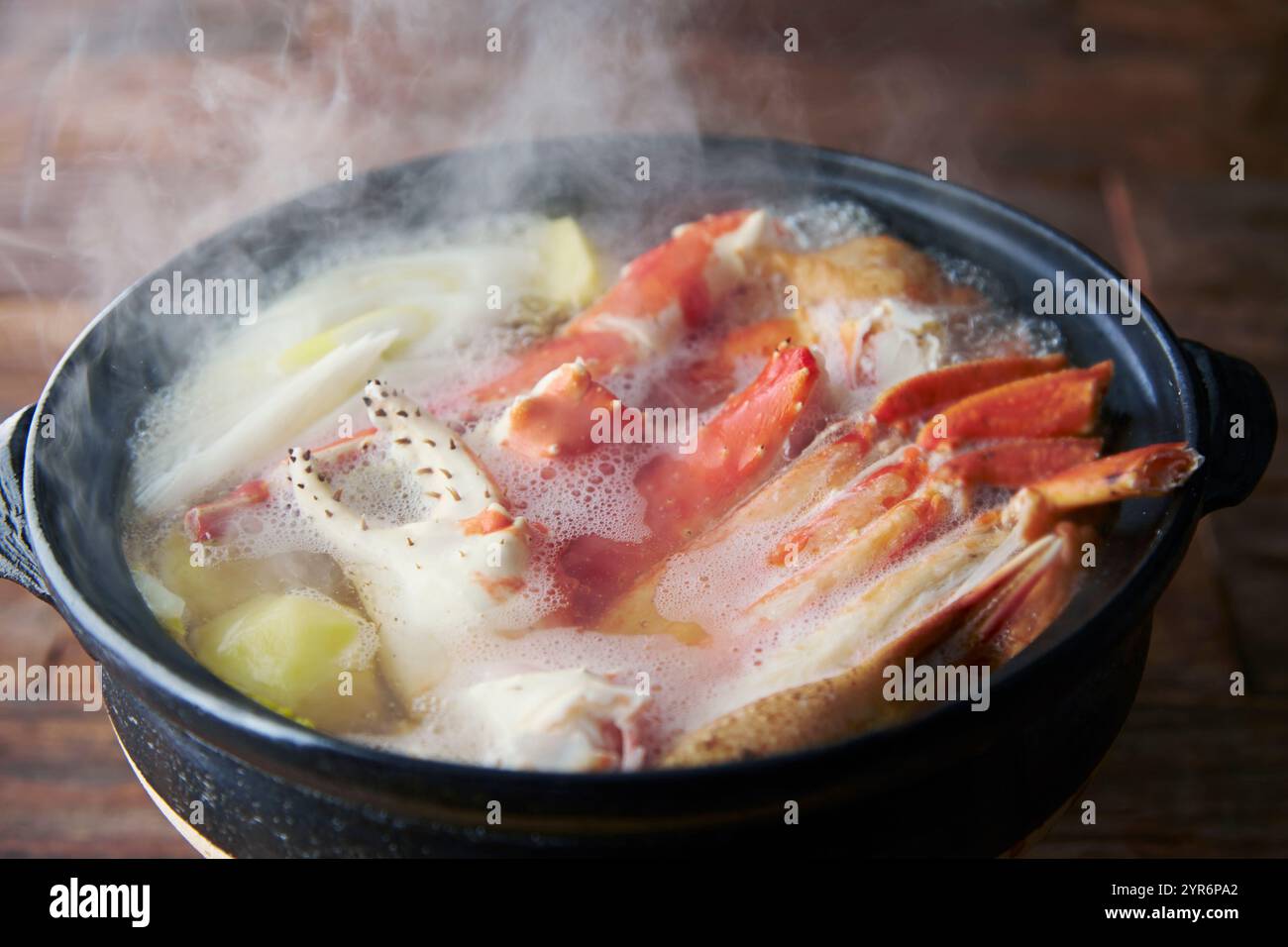 Taraba and snow crab hotpot Stock Photo - Alamy
