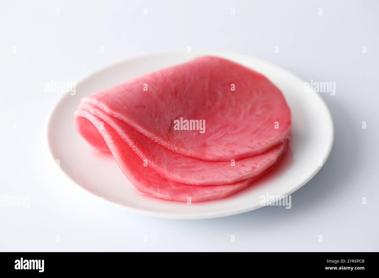 Red turnip pickled in sweet vinegar Stock Photo - Alamy