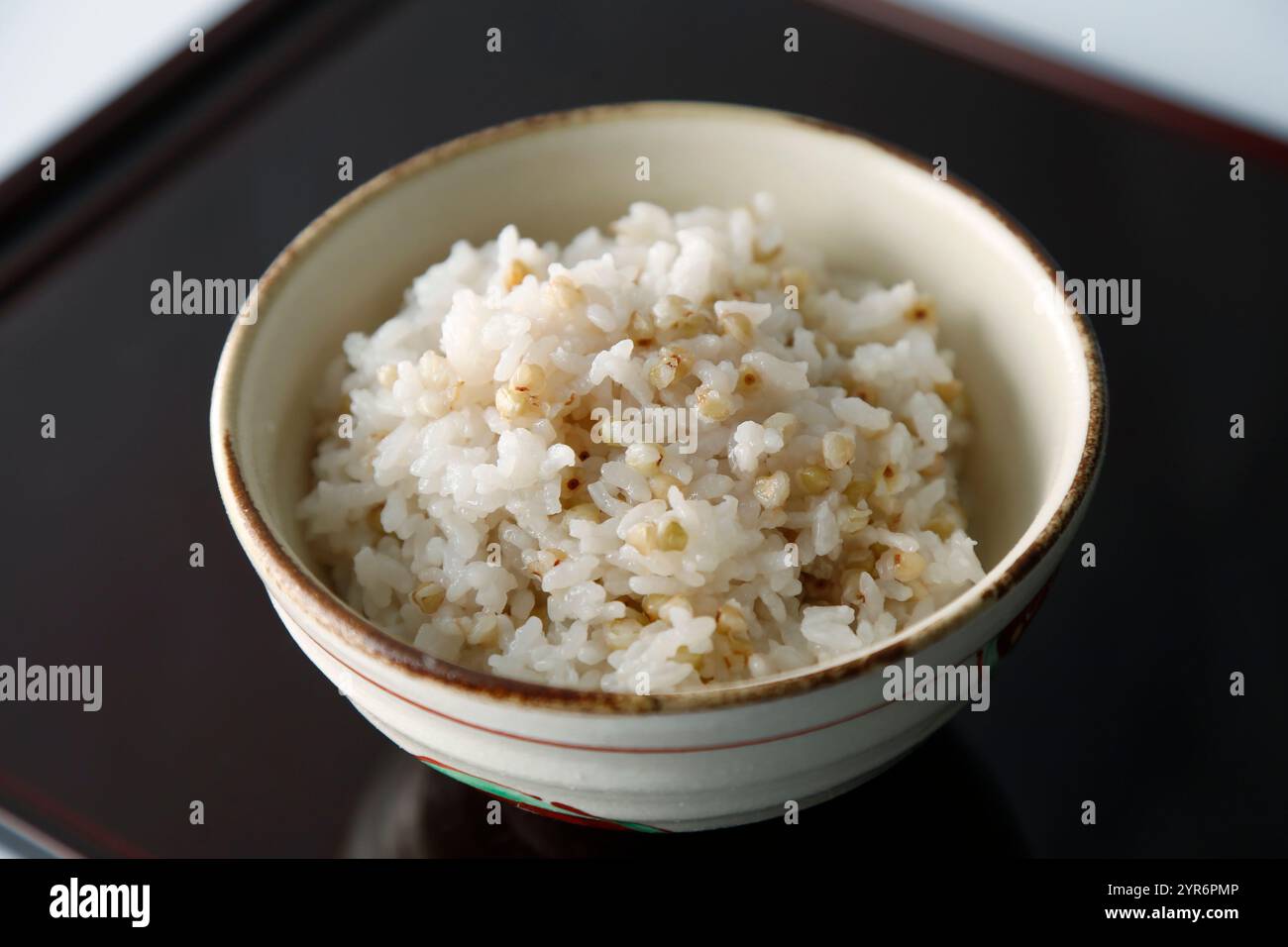 Rice with Soba Seeds Stock Photo - Alamy